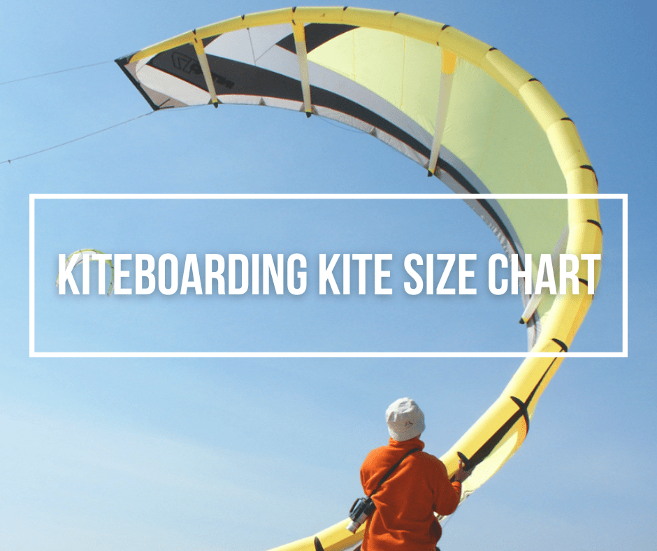 Kiteboarding Kite Size Chart - Wetsuit Wearhouse Blog